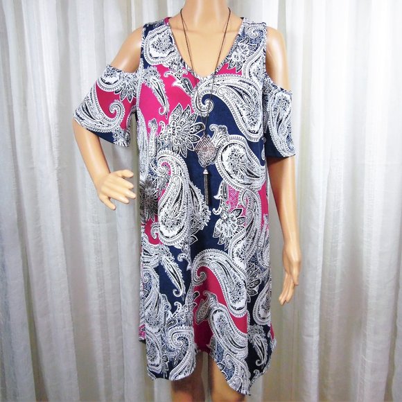 SJS | Dresses | Sjs Paisley Print Dress | Poshmark